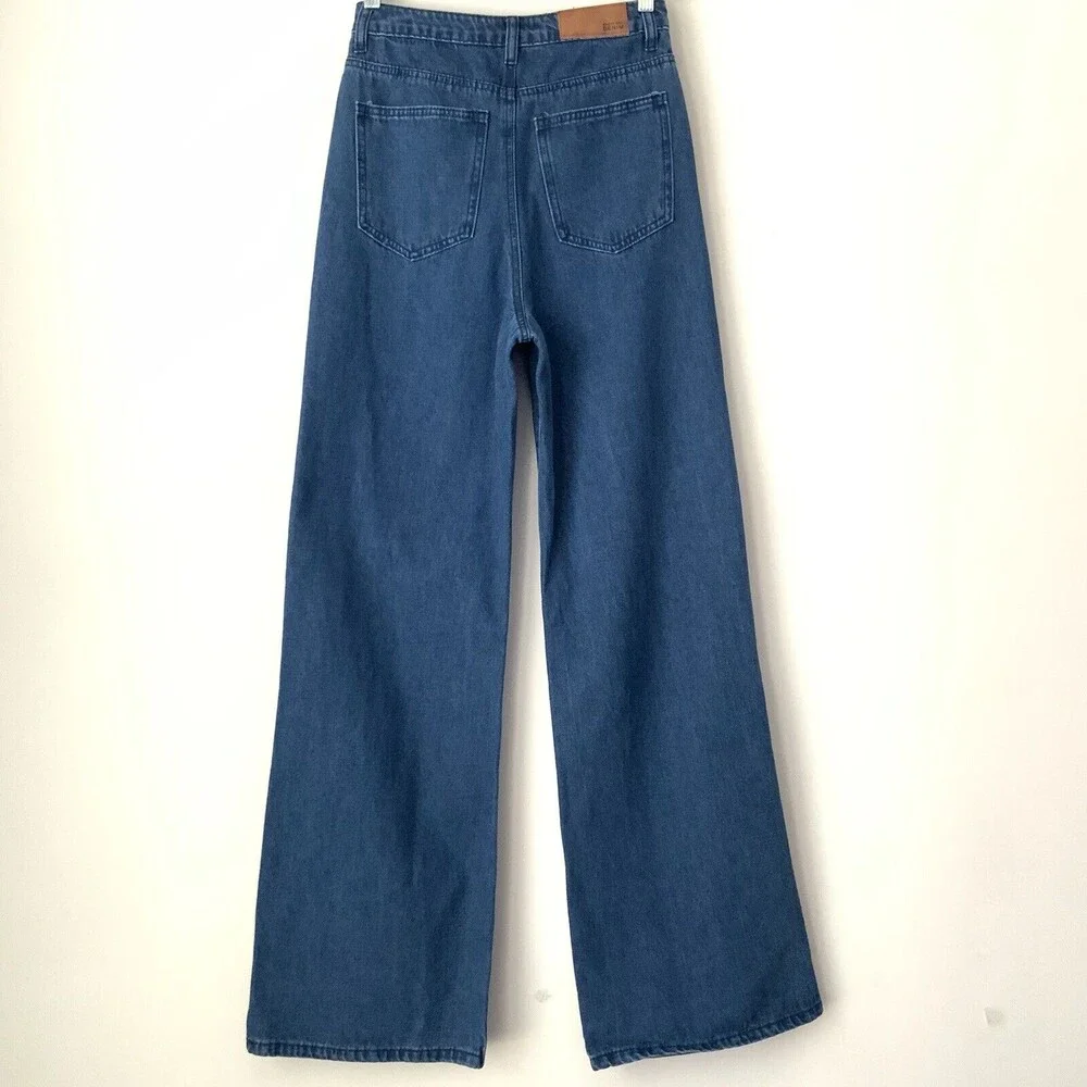 Nasty Gal | Jeans | Nasty Gal Collection Wide Leg Patch Pocket Jeans ...
